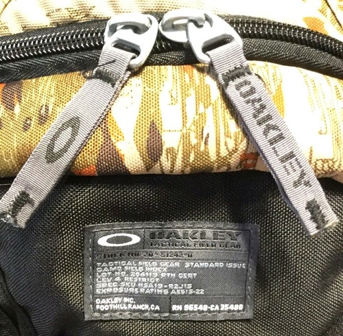 RARE OAKLEY TACTICAL FIELD GEAR BACKPACK Camouflage w… - Gem