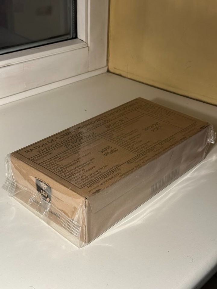 French Army Combat Food Ration 24H RCIR Military MRE Camping Surivival ...