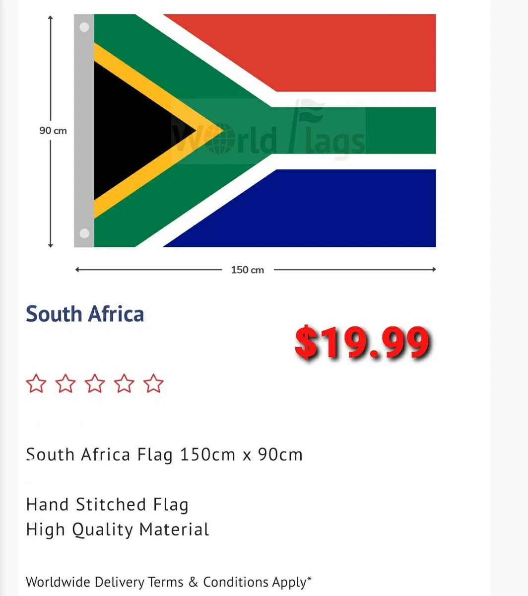 South African Flag Large