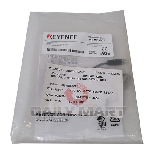 New In Box KEYENCE PR-MB30CP Photoelectric Sensor Switch | eBay
