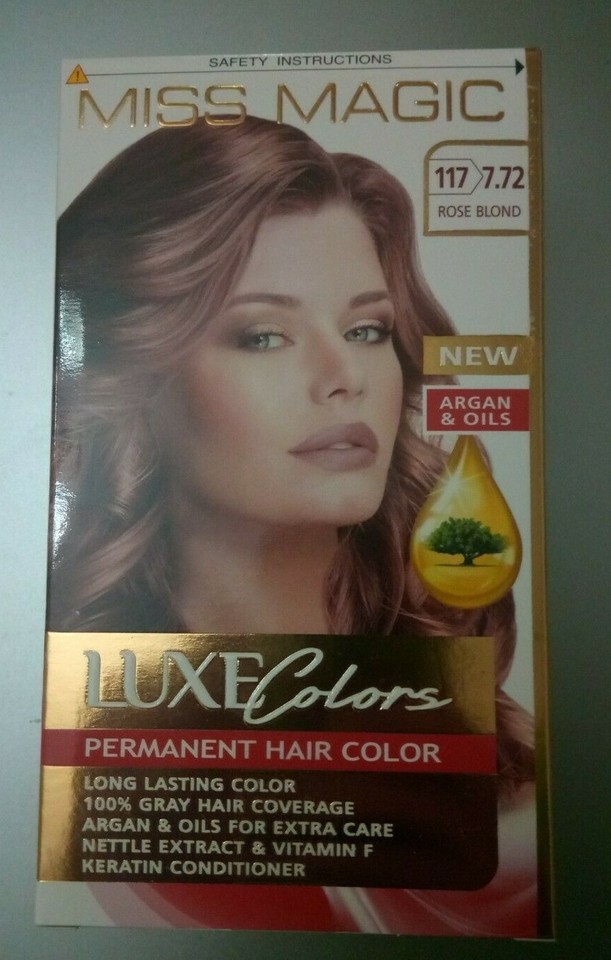 Miss Magic Intensive Color Unisex Cream with Avocado oil Hair Color ...