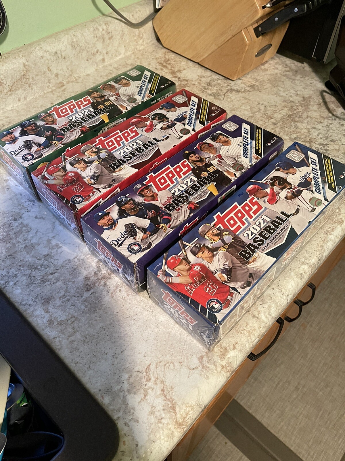 2021 Topps Baseball Complete sets - ALL FOUR VARIATIONS! Factory sealed ...