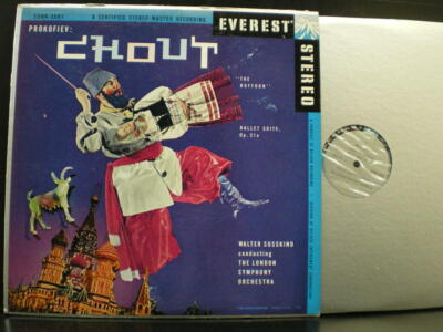 Prokofiev Chout Ballet Suite Susskind Everest SDBR 3001 LP | eBay