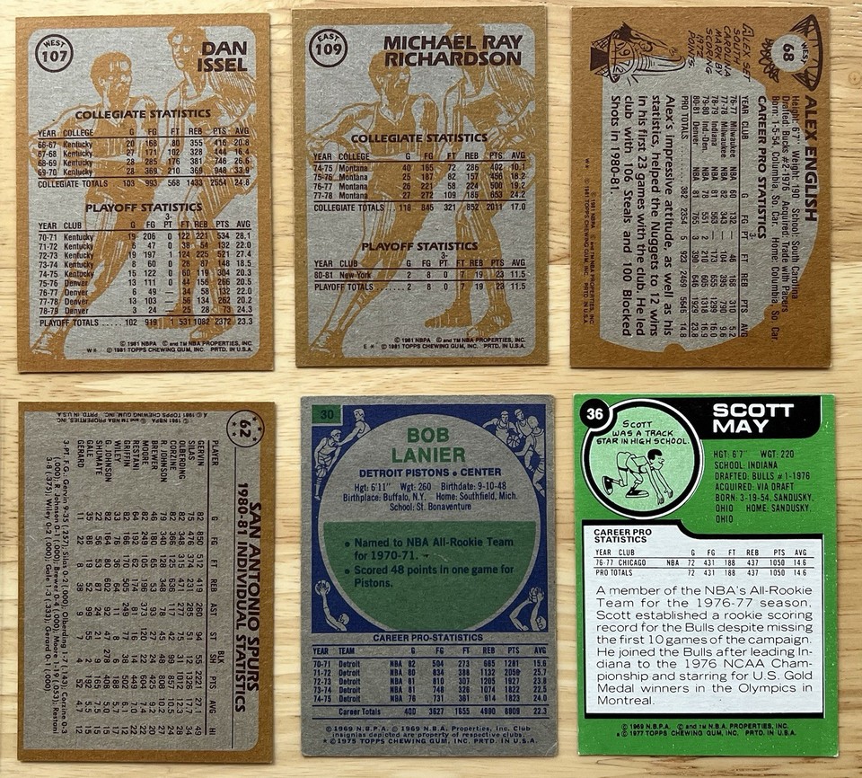 ‘80s Topps Basketball Card Lot | Vintage | EX-NM | HOF | 30 Cards 🏀🔥 | eBay