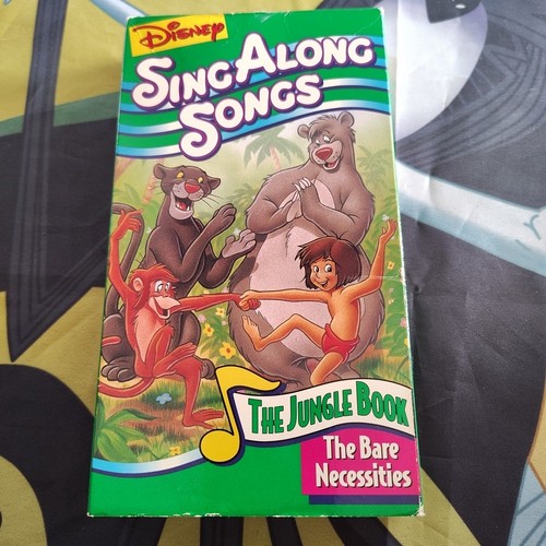 Disneys Sing Along Songs - The Jungle Book: The Bare Necessities (VHS ...