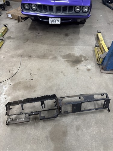 Mopar E-Body Dash Frame: Dodge Plymouth Cuda Challenger 4 Speed 1970 ...