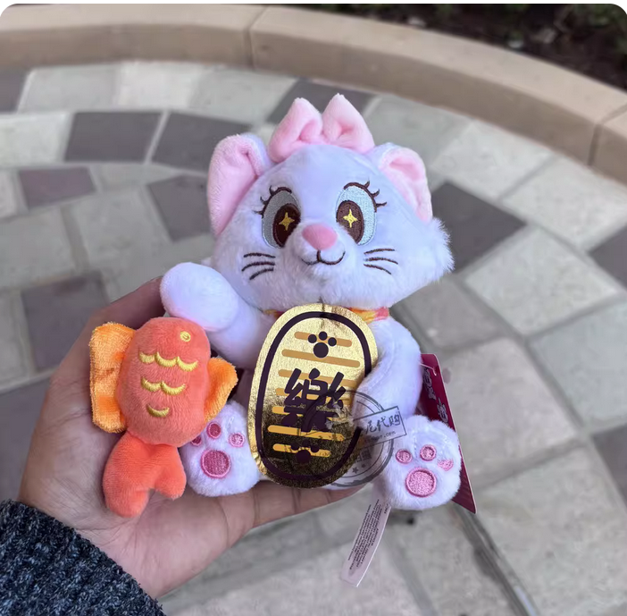 Hongkong Disney genuine Plush Keychain 2026 Lunar New Year Chip Dale ...