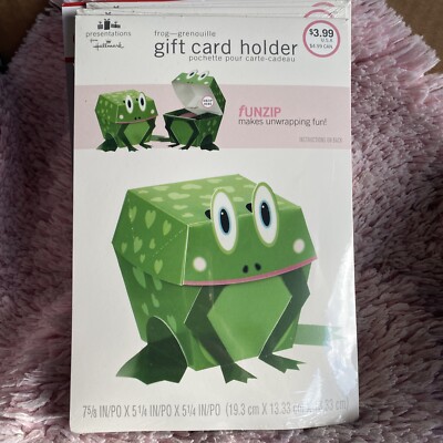 ephemera Hallmark - Frog -Gift Card Holder Kit - Crafting Kit Vintage ...