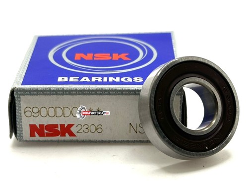 NSK 6900 DD CM DEEP GROOVE BALL BEARING, RUBBER SEALED 61900-2RS ...