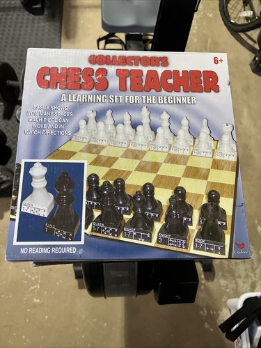 Collector's Chess Teacher Learning Set For the Beginners No Reading ...