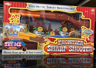 Buzz Bee Toys Frontier Sharp Shooter Electronic target practice game | eBay