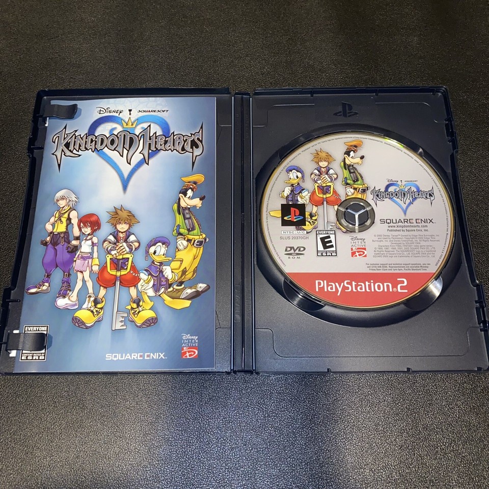 Kingdom Hearts PlayStation 2 2004 PS2 Complete CIB Tested 662248902012 ...