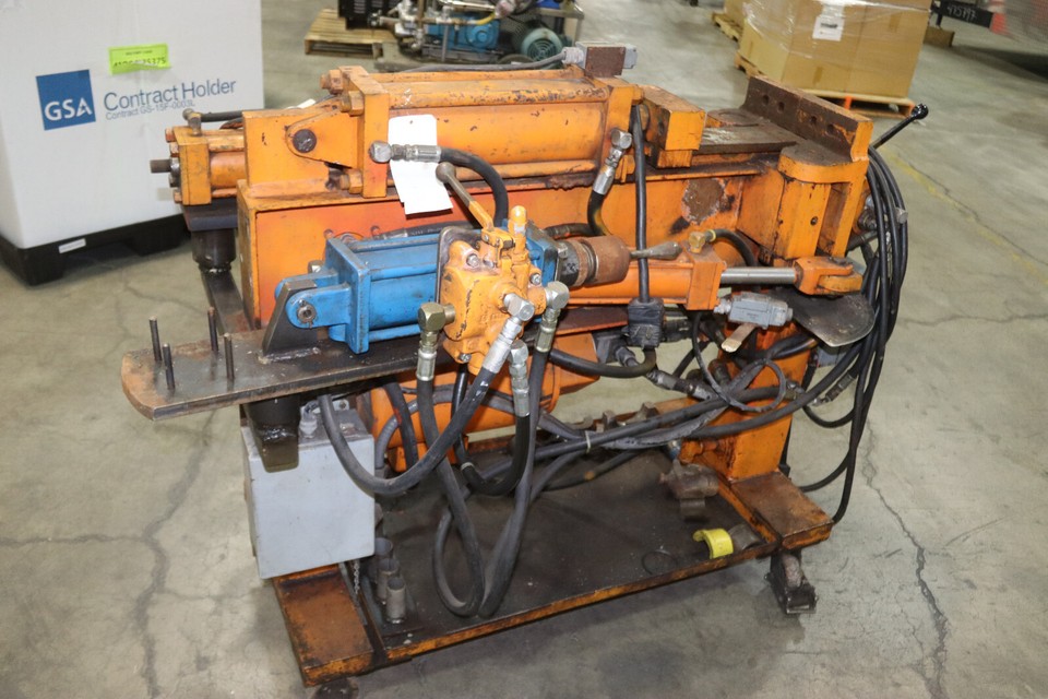Huth pipe bender Hydraulic Exhaust Pipe Bender pipe bender machine 2000 ...