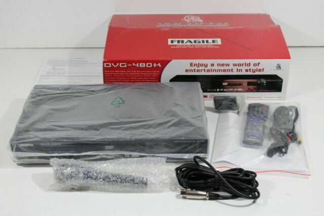 VocoPro Dvg-480k 19" Rack Mountable Progressive Scan Karaoke Player for ...