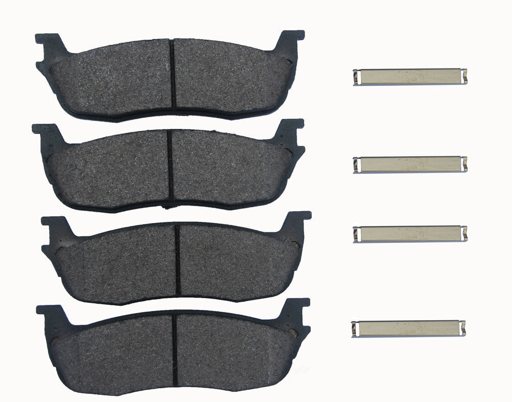 Ultra Stop ULT711H Disc Pads and Brake Shoes - Disc Brake Pad Set, Rear ...