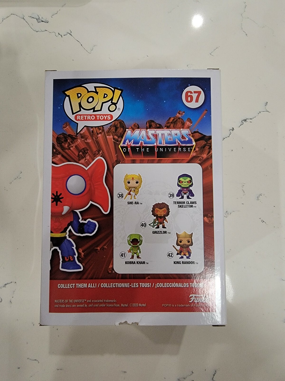 Funko Pop! Masters of the Universe, Mantenna #67, 2021 Spring Con w ...