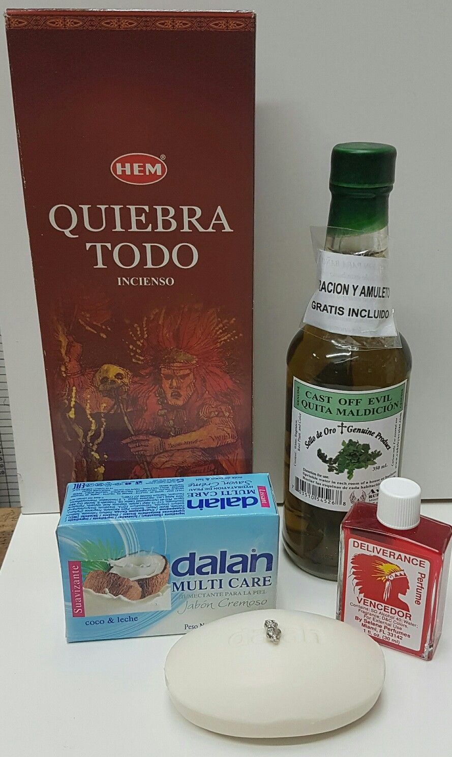 QUITA MALDICION BAÑO KIT COMPLETO NATURAL DESPOJO ROMPE BRUJERIA Y MALA ...