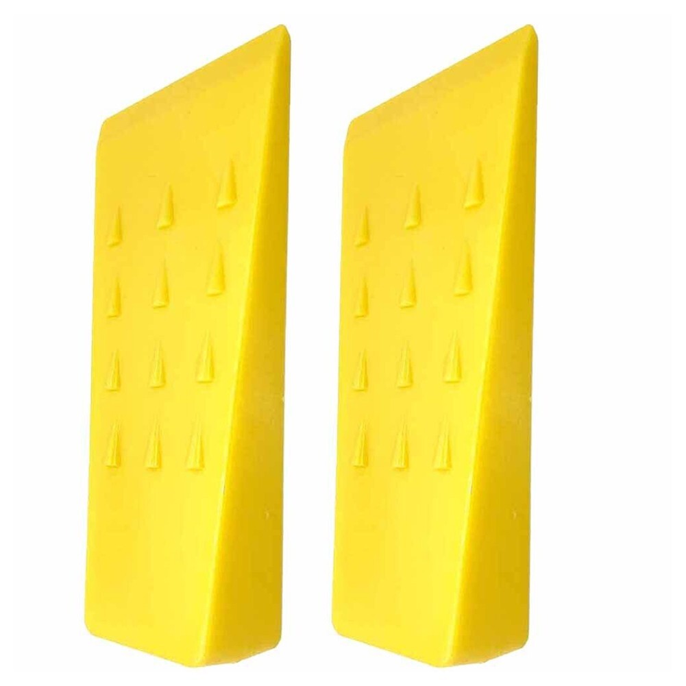 2pcs 5.5Inch Felling Wedges Tree Cutting Wedge With Spikes Tree Cutting ...