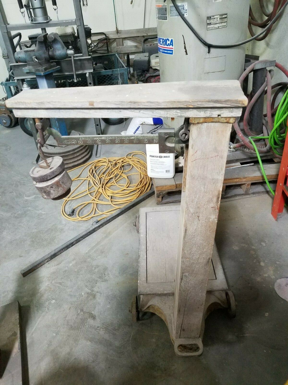 Antique Floor Scale by Buffalo Scale Co | eBay