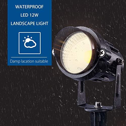 Outdoor Landscape LED Lighting 12W Waterproof Graden Lights COB Led ...