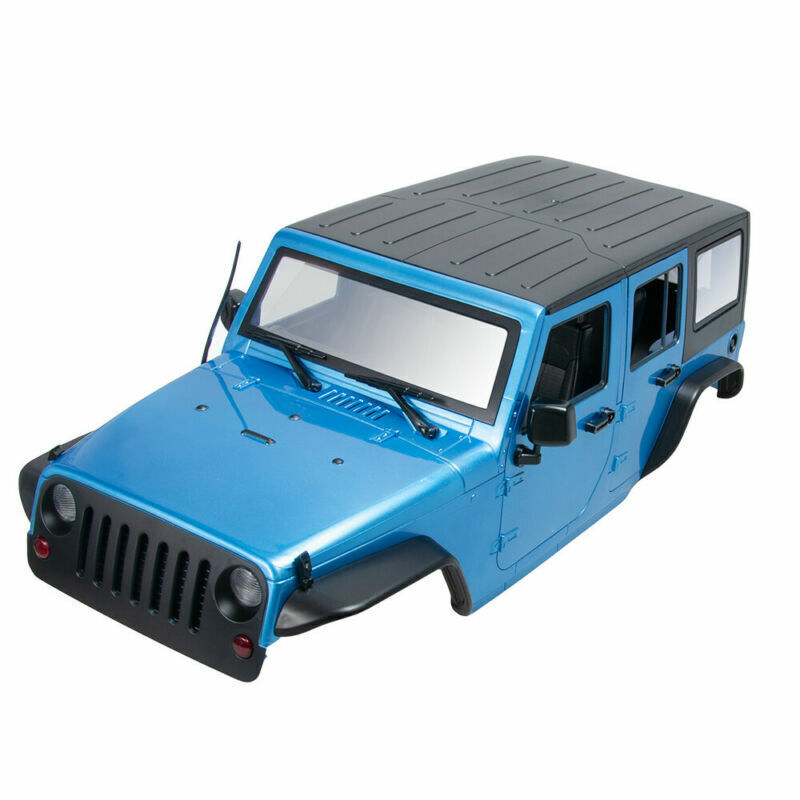 313mm Wheelbase Body Shell For 1/10 RC Crawler Jeep Wrangler SCX10 II ...