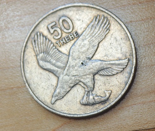 1984 Botswana 50 Thebe African Fish Eagle | eBay