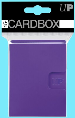 Ultra Pro Purple 15+ Deck Box 3-Pack Cube Draft Packs Card Storage ccg ...