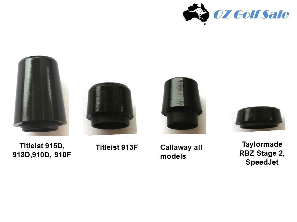 2x .350 Adaptor Sleeve Tip Ferrule for Titleist Callaway Taylormade ...