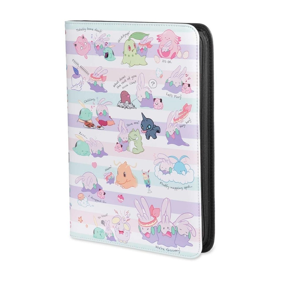 We're Goomy Zip Binder Sealed New Pokémon Center Exclusive 9 Pocket 360 ...