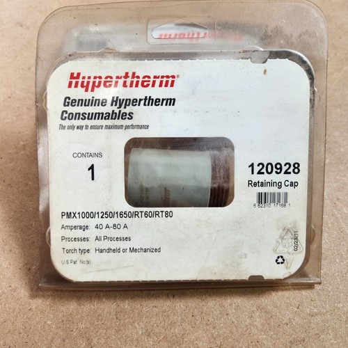 Hypertherm 60 AMP Retaining Cap - 120928 for sale online | eBay