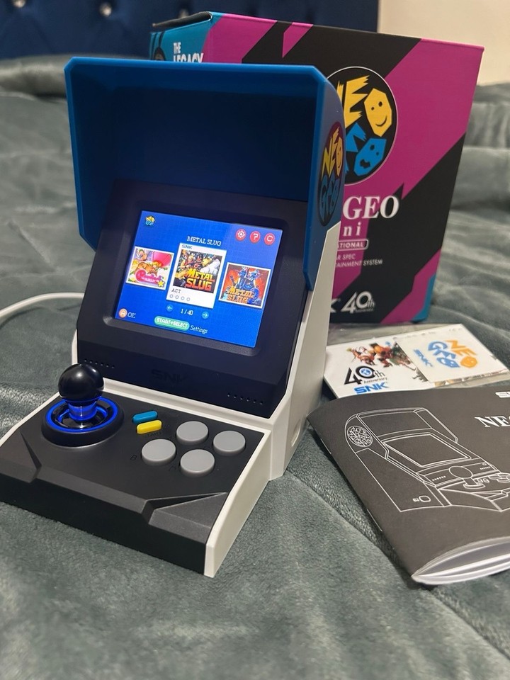 NeoGeo Mini SNK 40th Anniversary International Edition Complete in Box ...