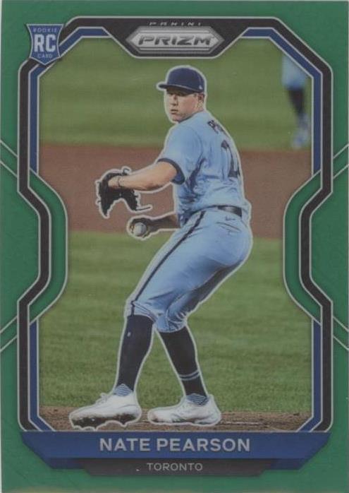 2021 Panini Prizm - Tier II Nate Pearson #181 Green Prizm (RC) for sale ...