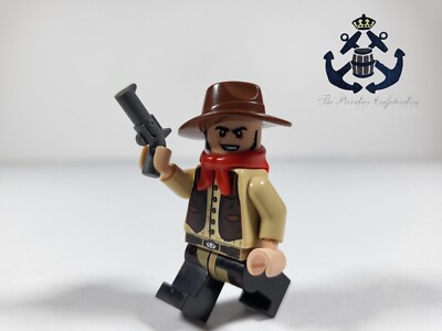 Lego Minifigure The Lone Ranger Jesus + Revolver tlr017 From 2013 ...