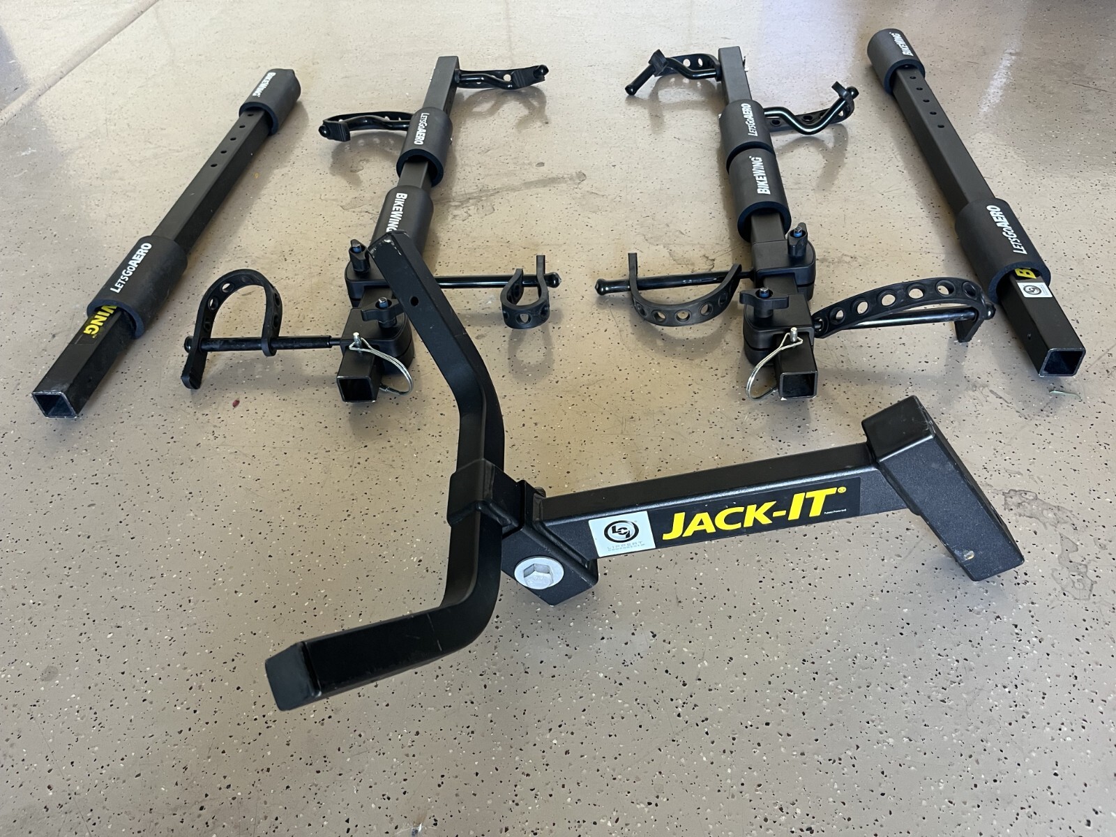 Lippert Jack-It Trailer Bicycle Rack | eBay