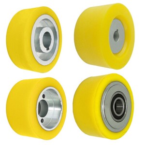 Rollen aus Polyurethan - Metall Kunstoffrollen Transportrollen ...