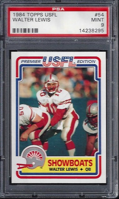 1984 Topps USFL - #54 Walter Lewis (RC) for sale online | eBay