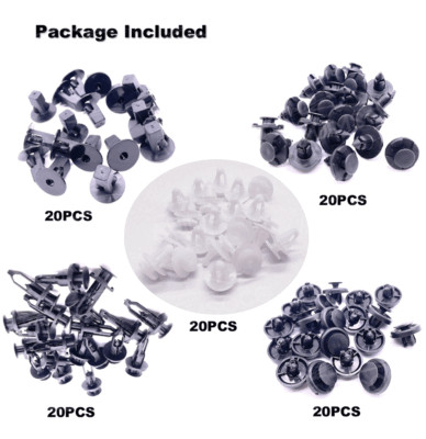 for TOYOTA & LEXUS Trim Panel Clips Bumper Fender Push Pin Rivet 7 8 ...