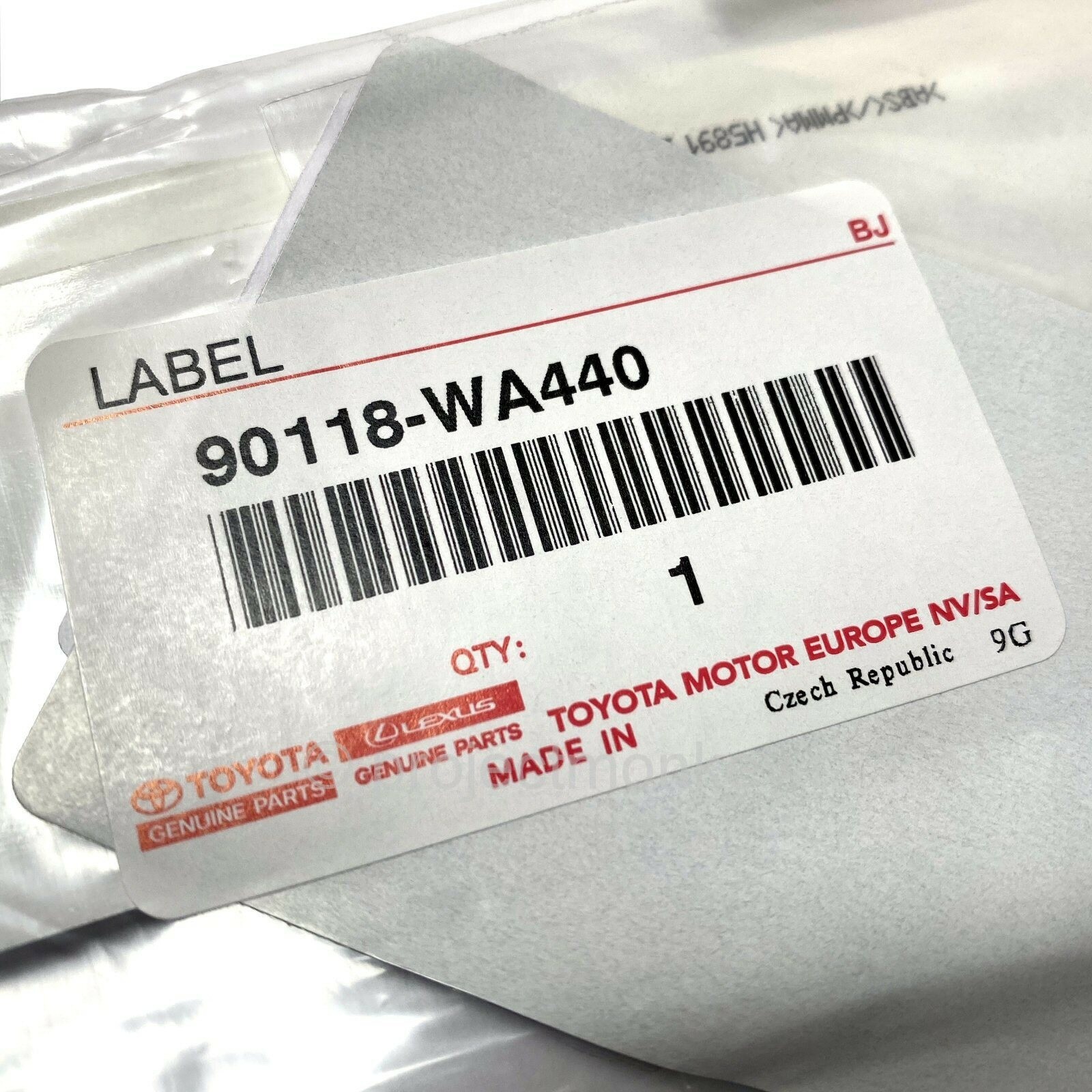 OEM Toyota 90118-WA440 2020 Supra A90 Rear "Supra" Emblem Badge Genuine ...