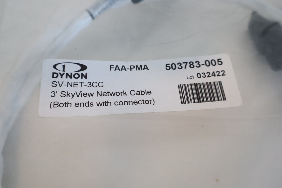 Dynon 503783-005 SkyView Network Cable (3') New | eBay