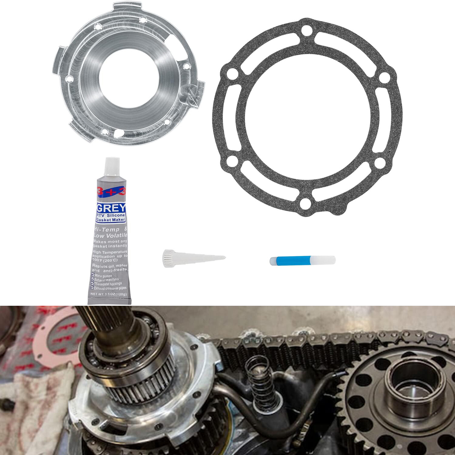 10001 Transfer Case Pump Upgrade Kit For GM 136 146 246 261 261HD 263HD ...