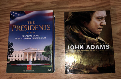 Presidential DVD Combo: John Adams 7-Part Mini Series & The Presidents ...
