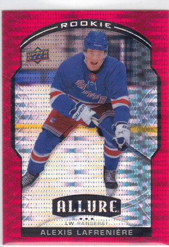 20/21 ALLURE..ALEXIS LAFRENIERE..RED RAINBOW..ROOKIE..CARD # 100 ...