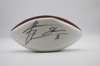 Jake Plummer Autographed White Wilson Football LSM COA | eBay