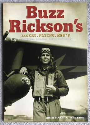BUZZ RICKSONS CATALOGUE - 2012 FALL & WINTER - Jacket, Flying, Mens JAPAN/RARE | eBay