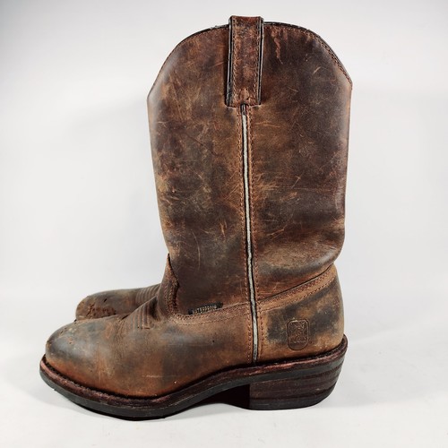 Dan Post Men's Albuquerque Waterproof Steel Toe SIZE 8 D Leather Boot ...