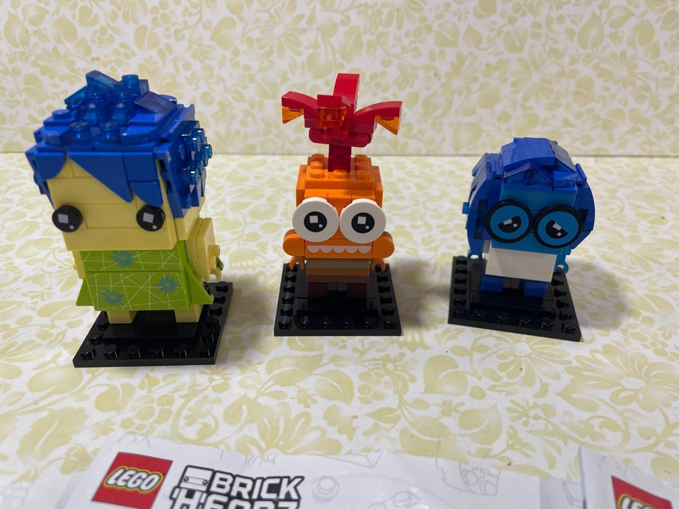 LEGO 40749 Brickheadz Disney Pixar Inside Out 2 Joy, Sadness & Anxiety ...