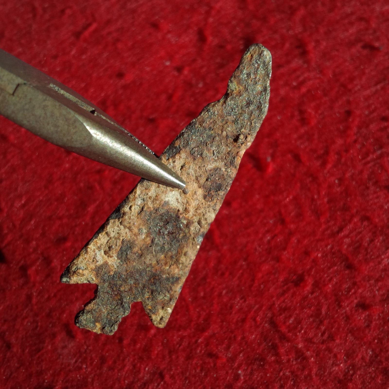 2-1/2" STEEL TRADE POINT WYOMING ARROWHEAD AUTHENTIC PROJECTILE POINT ...