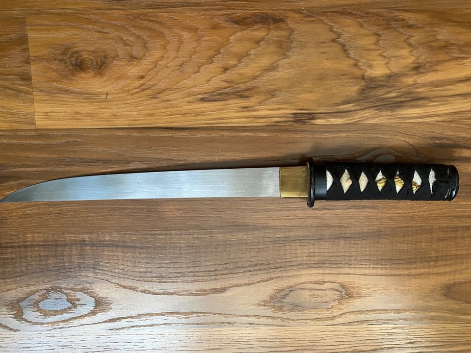 CAS Hanwei Raptor Wakizashi Sword+ Raptor Tanto Knife, 5160 Carbon ...