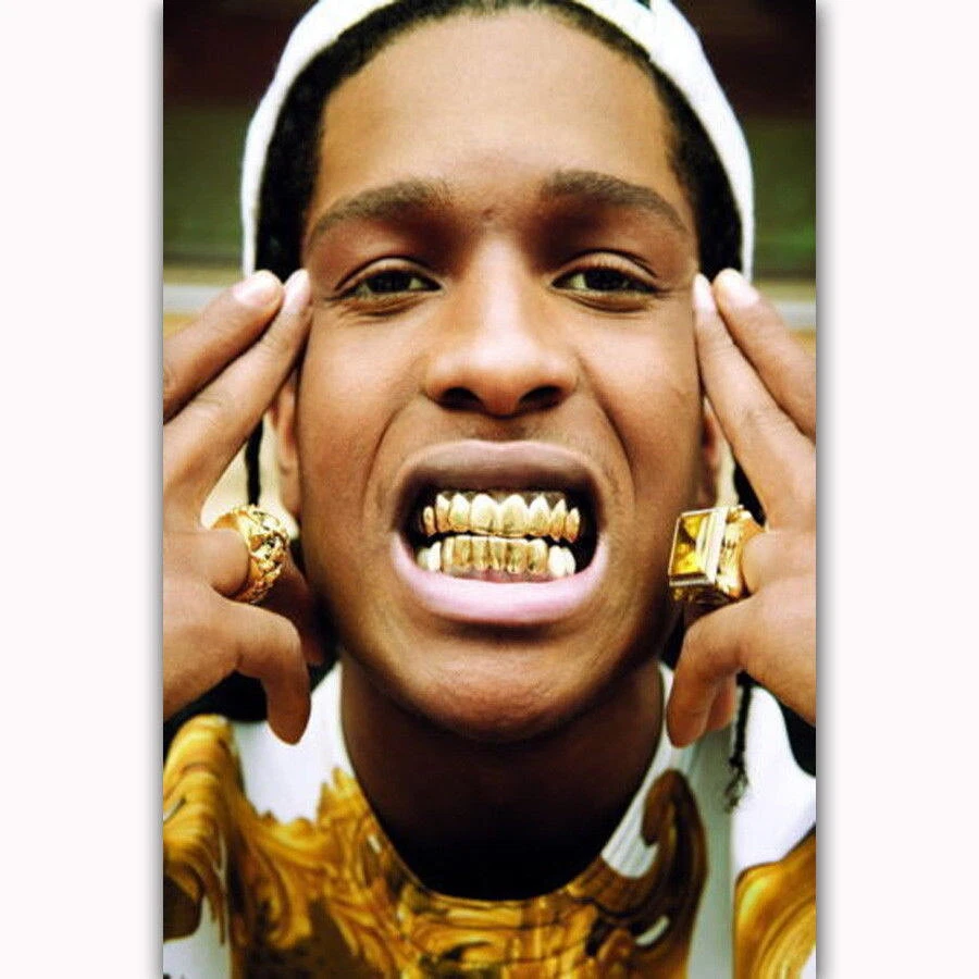 Gold Grills Asap Rocky