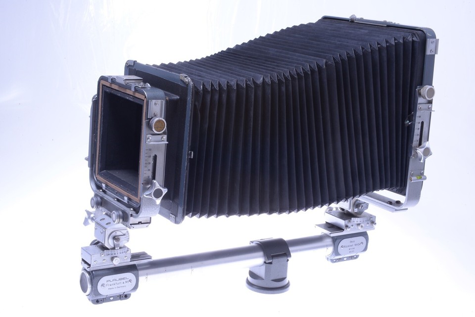 PLAUBEL PECO 18X24CM CAMERA W/ 4X5" GRAFLOK SPRING BACK REDUCING BACK ...
